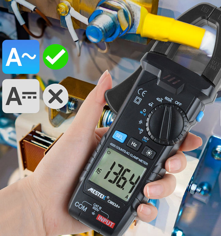 AC current Digital Clamp Meter 600A CM83A+ Digital Clamp Meter ...